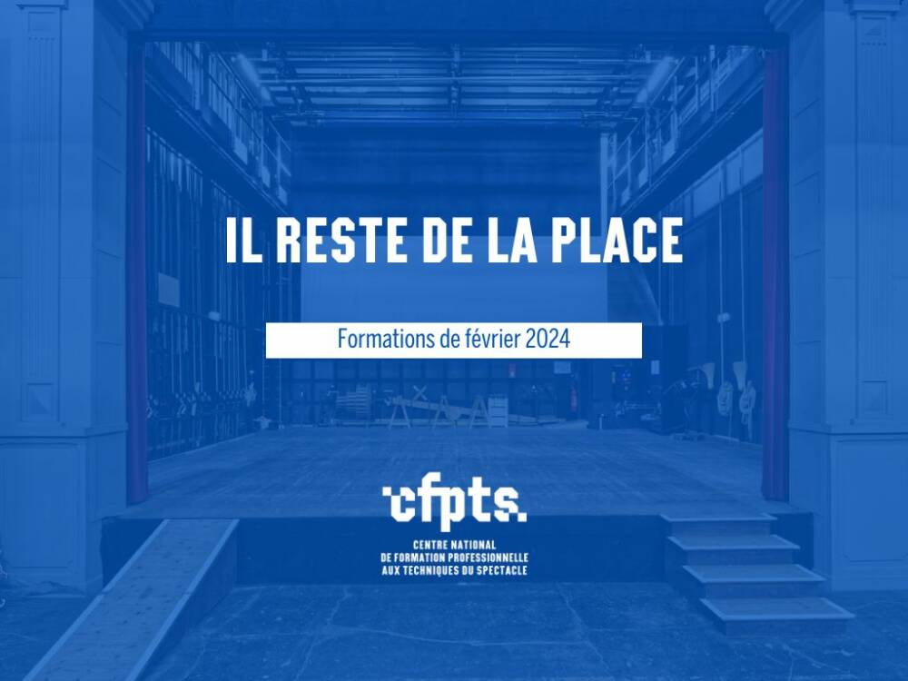 Actu Formation Il Reste De La Place Pour… — Cfpts